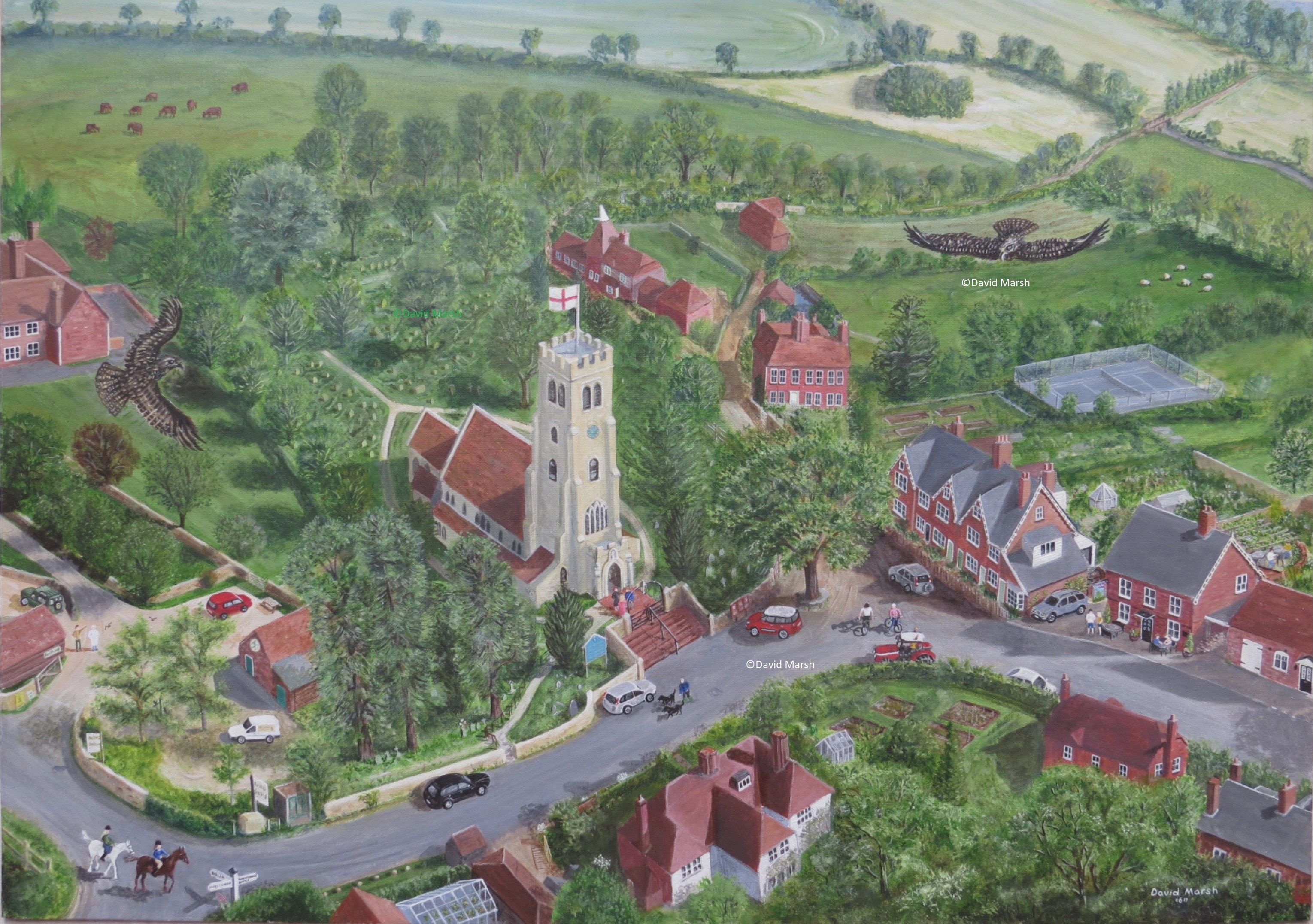 Salehurst Series – David Marsh, Artist