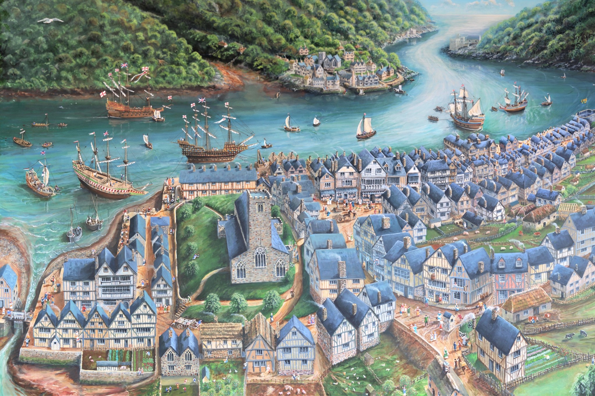 David Marsh, Artist – Paintings of Sussex, Devon and Dartmouth in ...